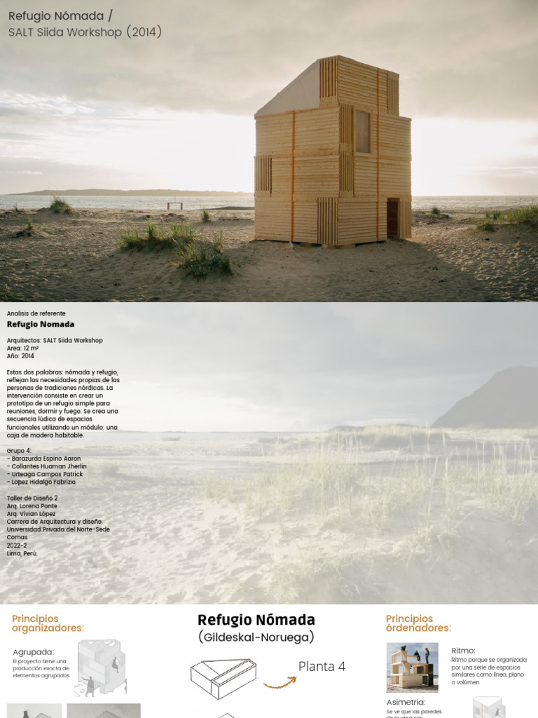 Refugio Nómada - Grupo 4 | PDF