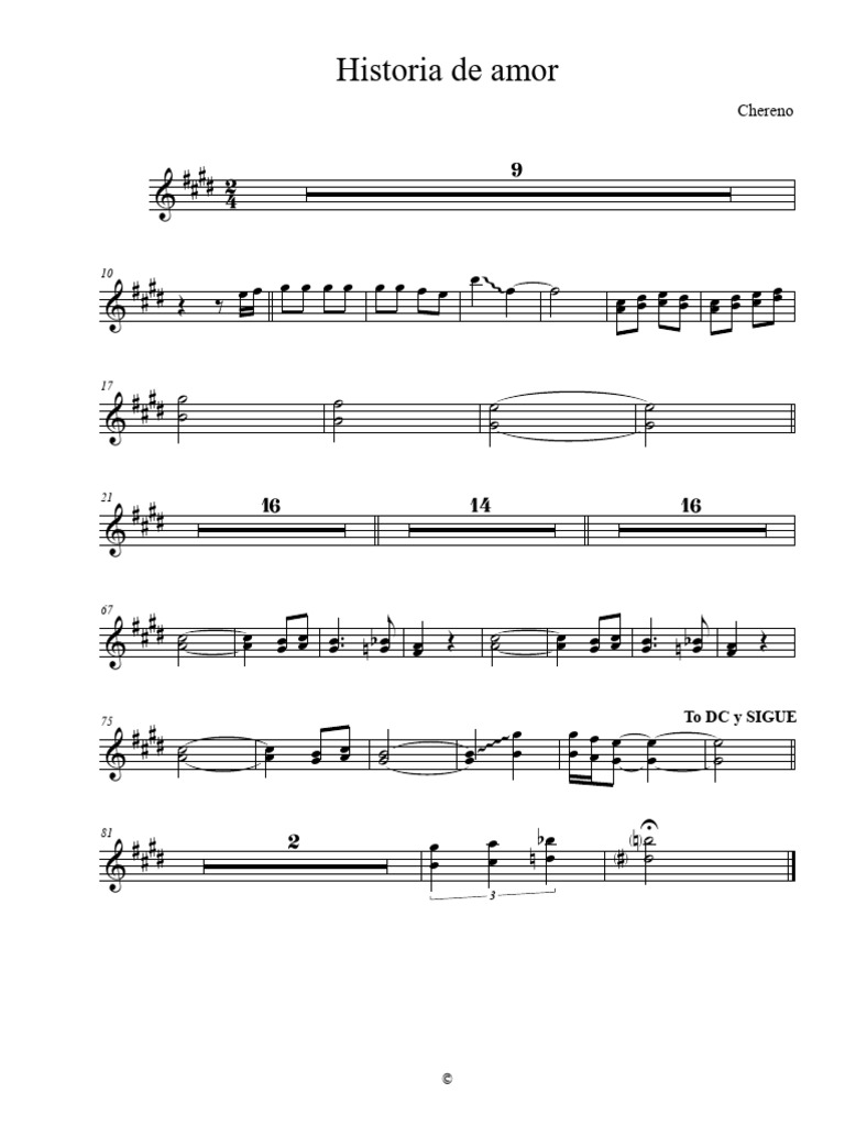 Historia de Amor | PDF