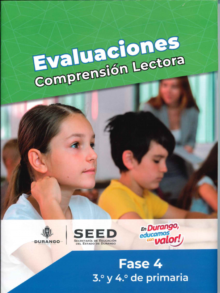 Evaluaciones Comprensión Lectora Fase 4 | PDF