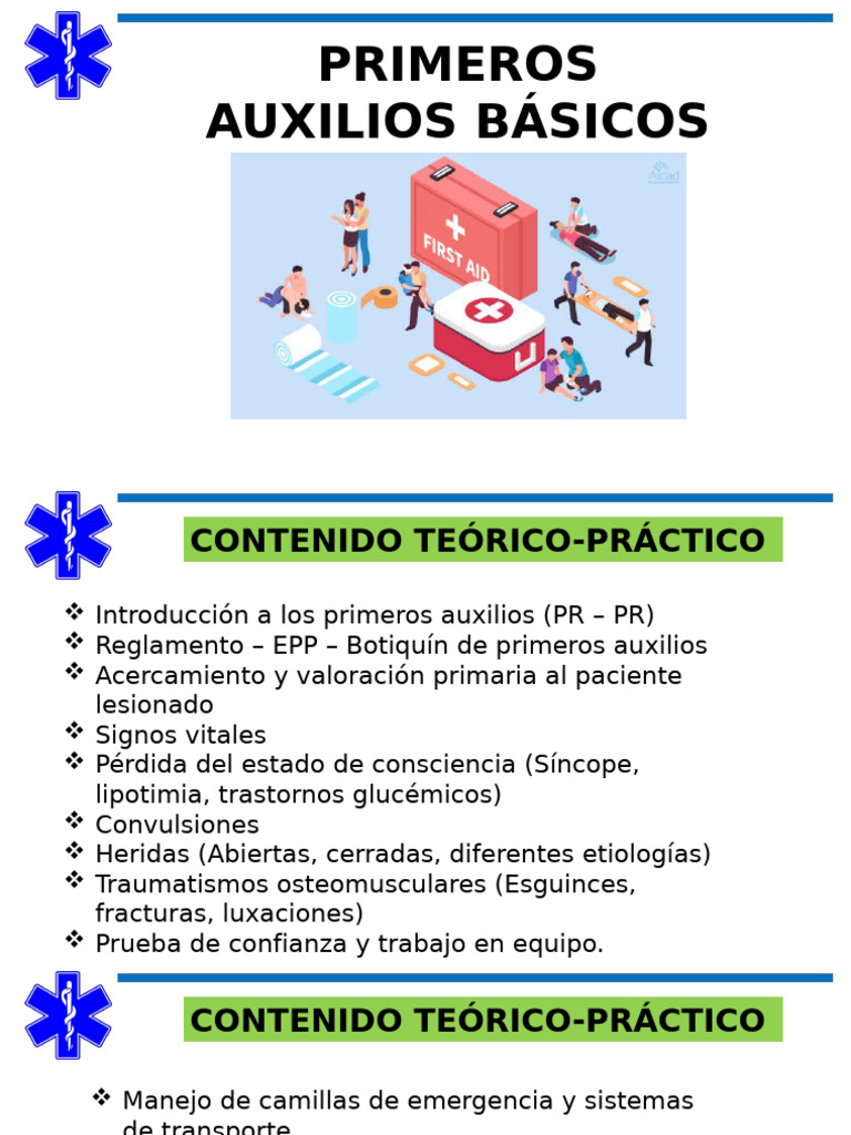 Primeros Auxilios | PDF