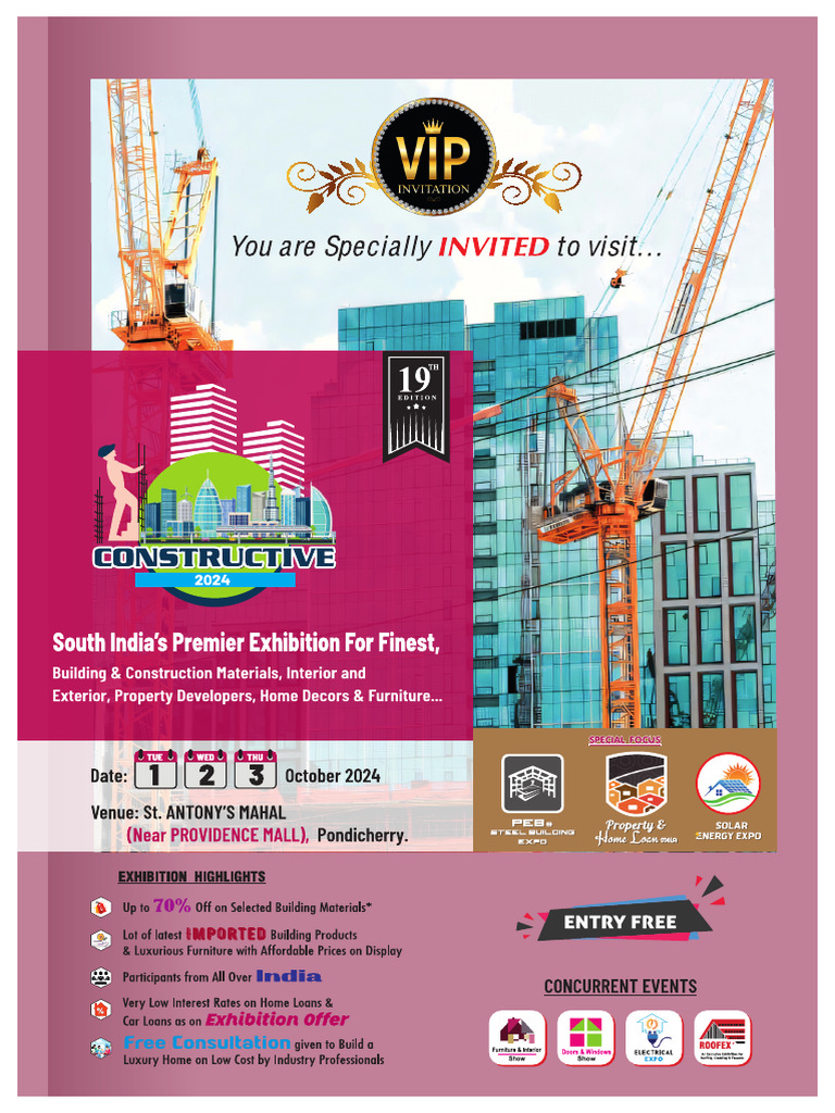 Constructive 2024 Build Expo - Invitation | PDF