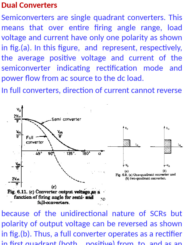 Single-Phase Dual Converter | PDF