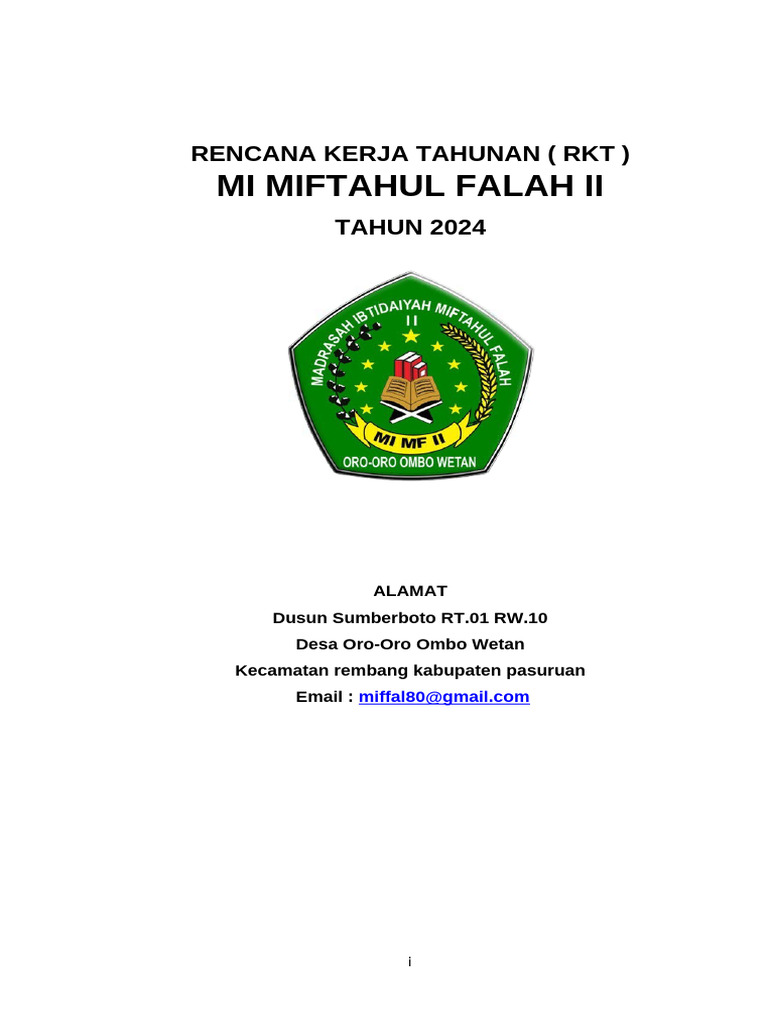 Rkt Falah II.2024 .. | PDF