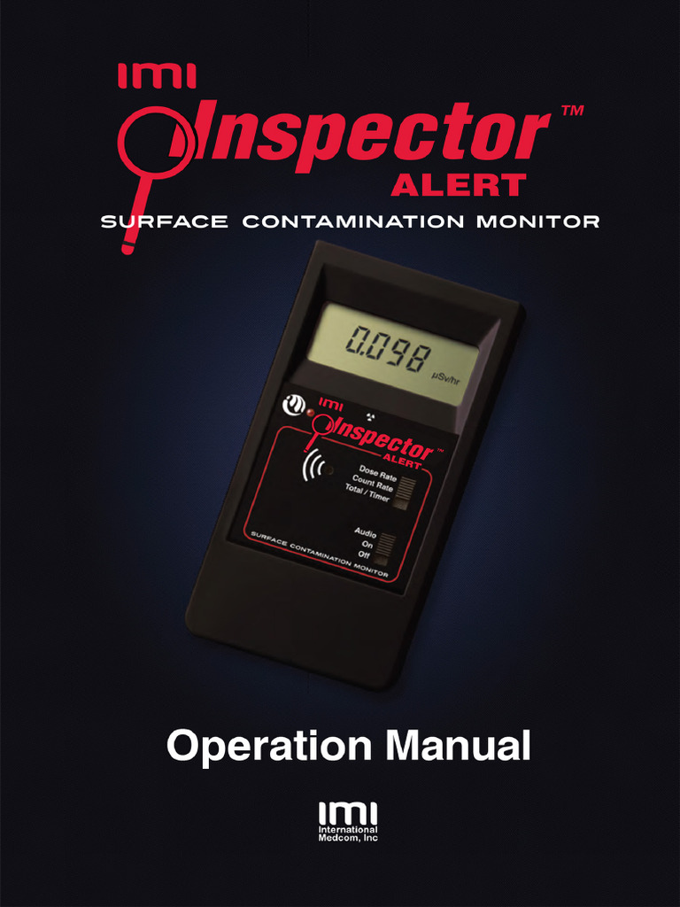 IMI Inspector Alert V2 Manual | PDF