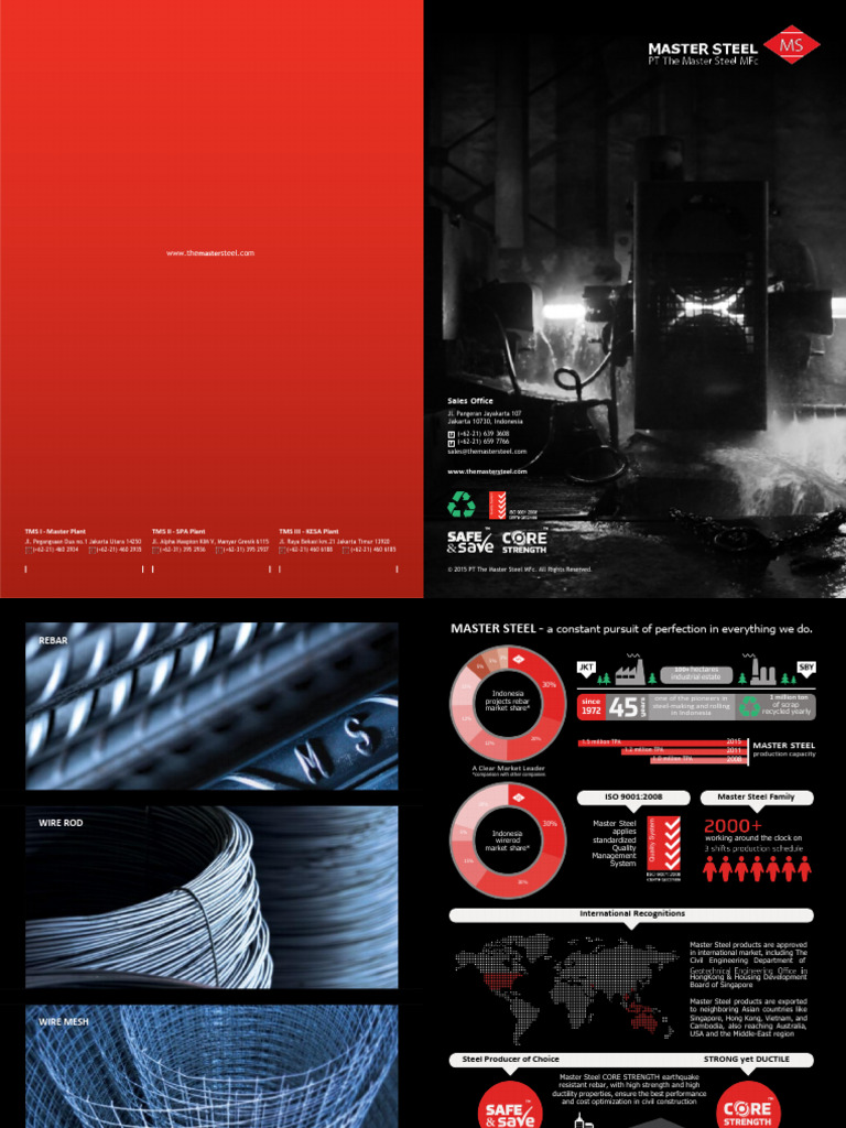Brosur Master Steel | PDF