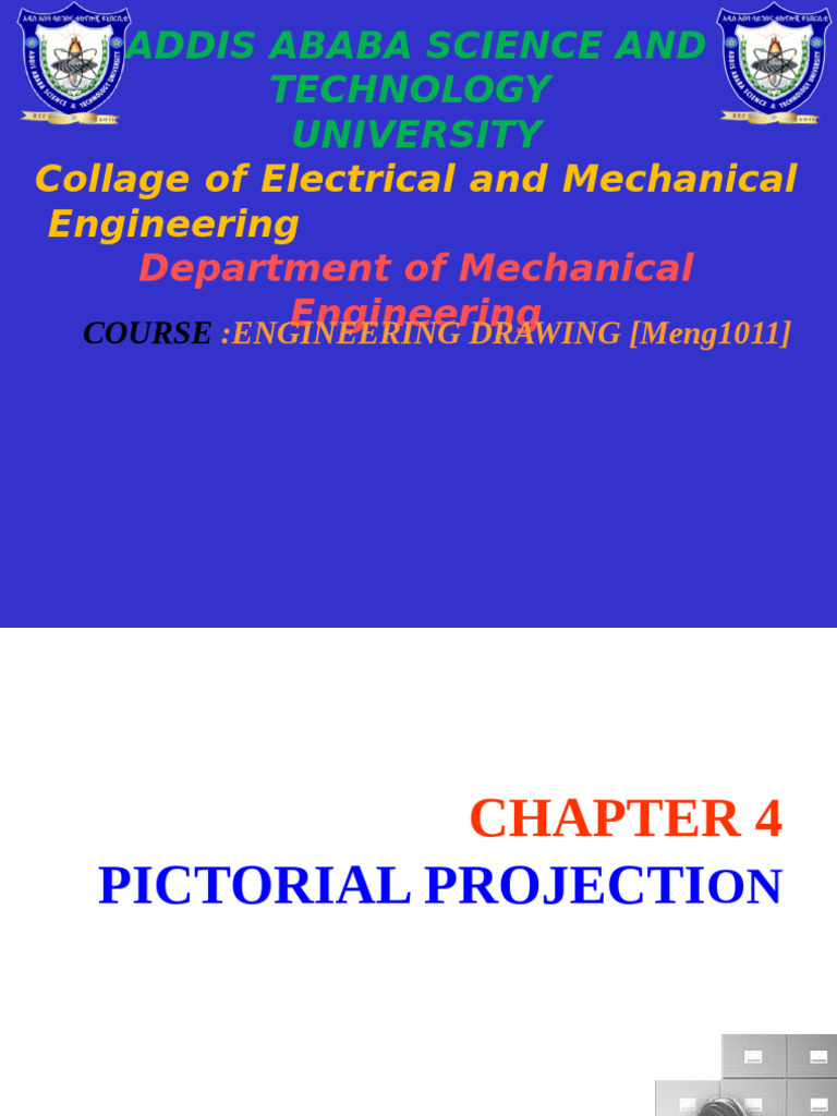 Chapter 4. Pictorial Projection | PDF