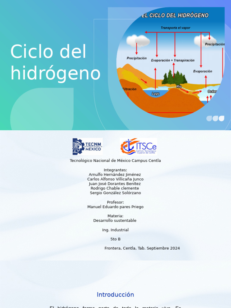 Ciclo de Hidrógeno | PDF
