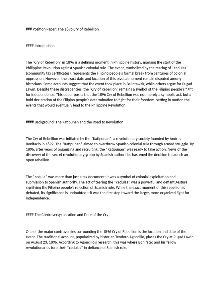 Position Paper 2 | PDF