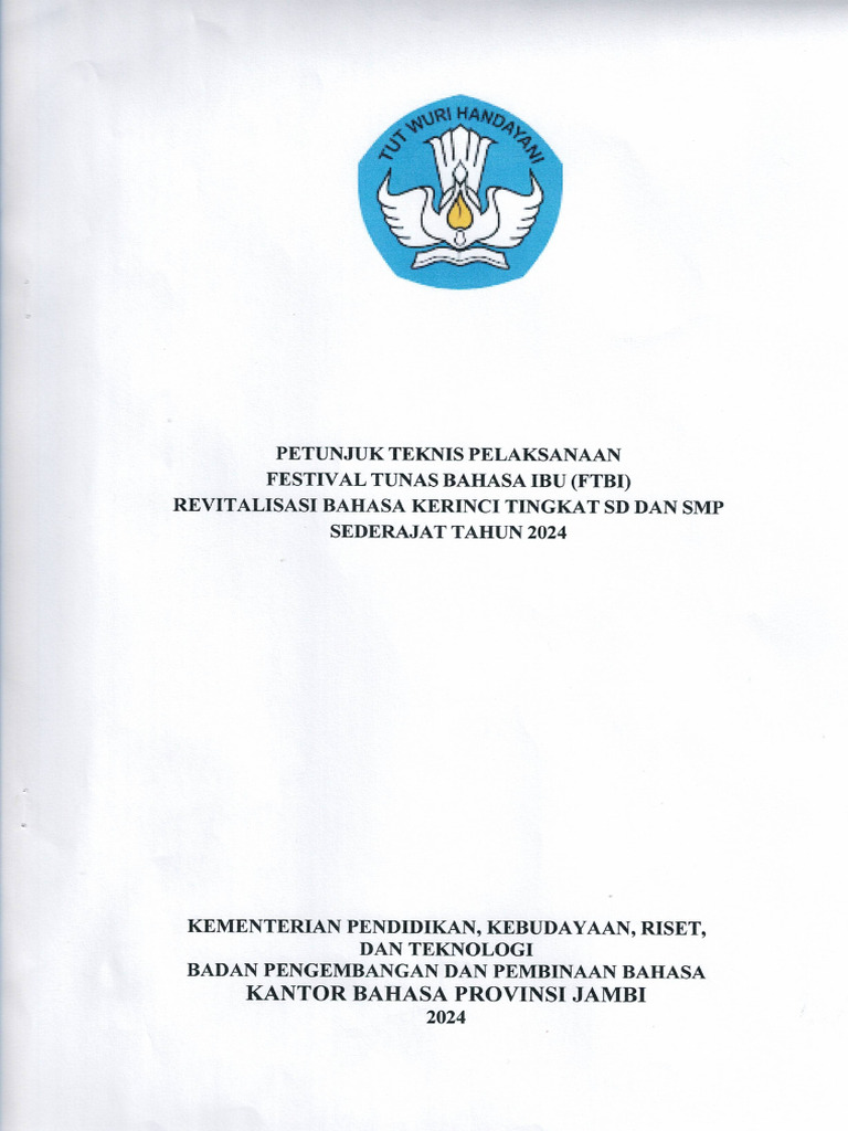 JUKNIS FTBI KEC. S. KEC | PDF