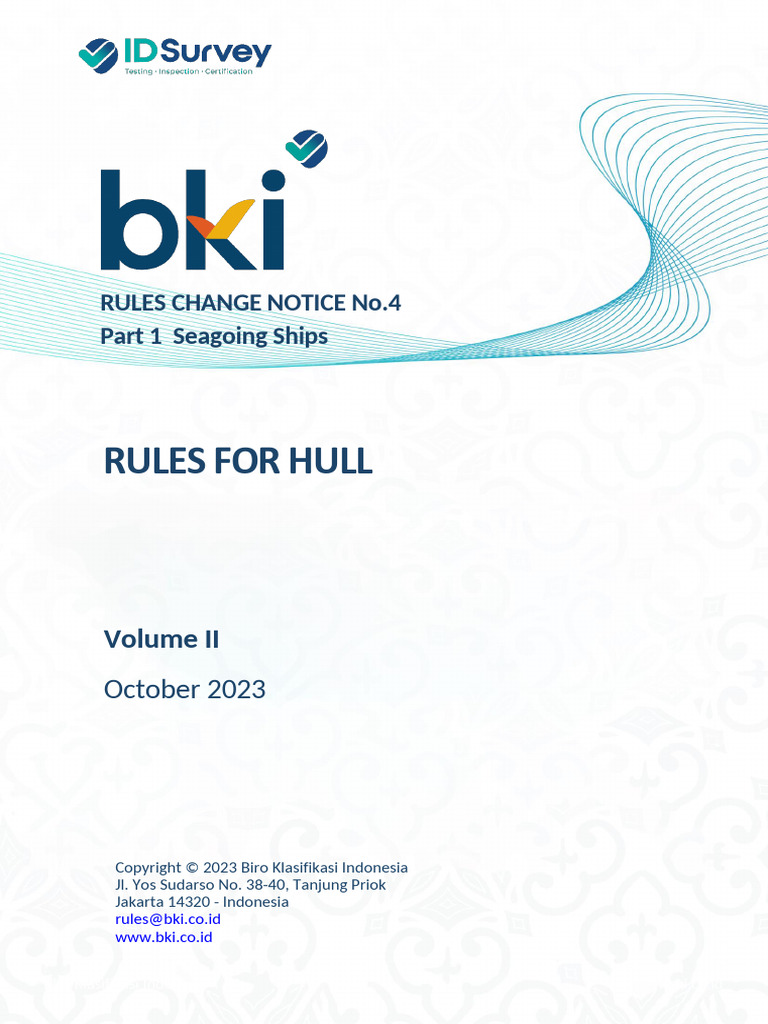 2023-Bki For Hull | PDF