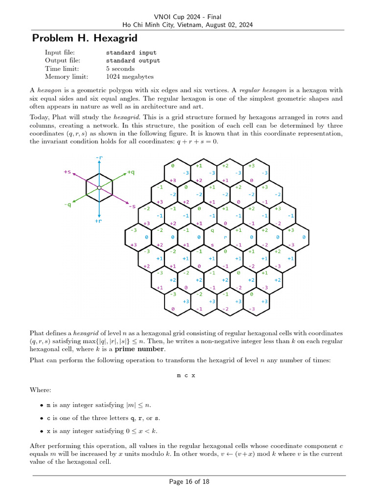 Vnoicup24 Final H | PDF