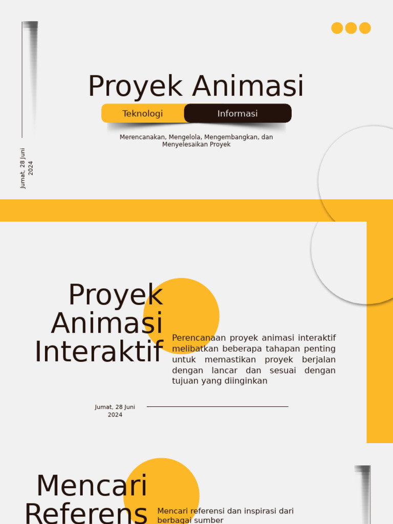 Proyek Animasi | PDF