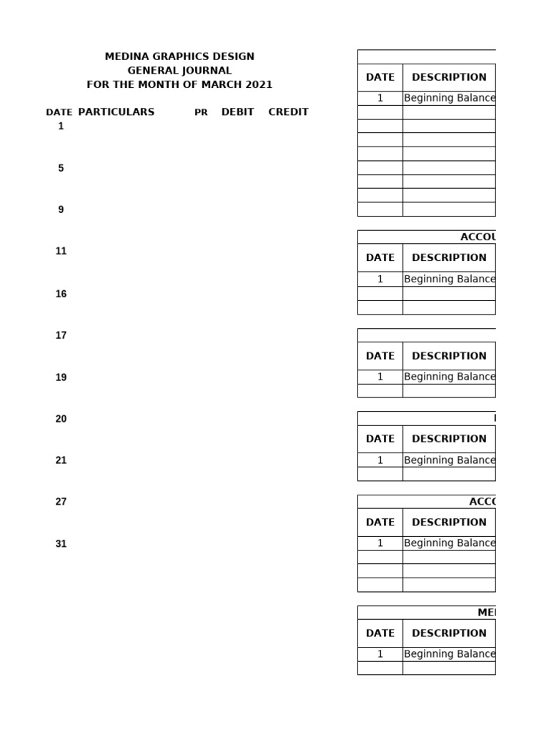 Medina Graphics Design (Activity Sheet) | PDF