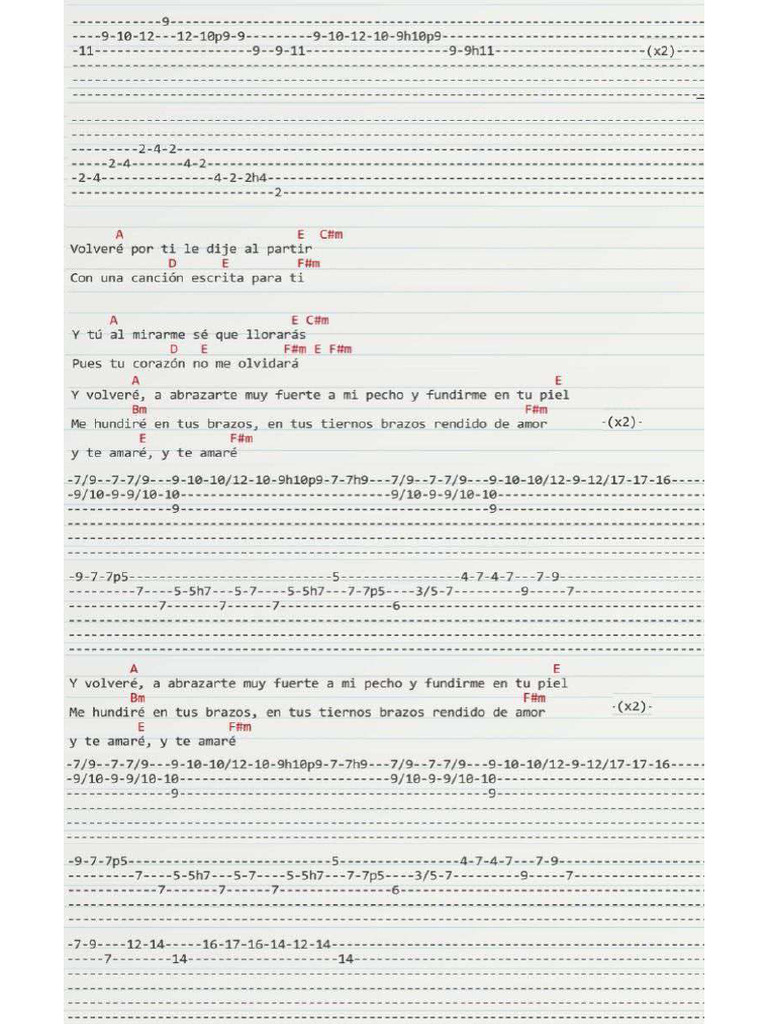 Volveré | PDF
