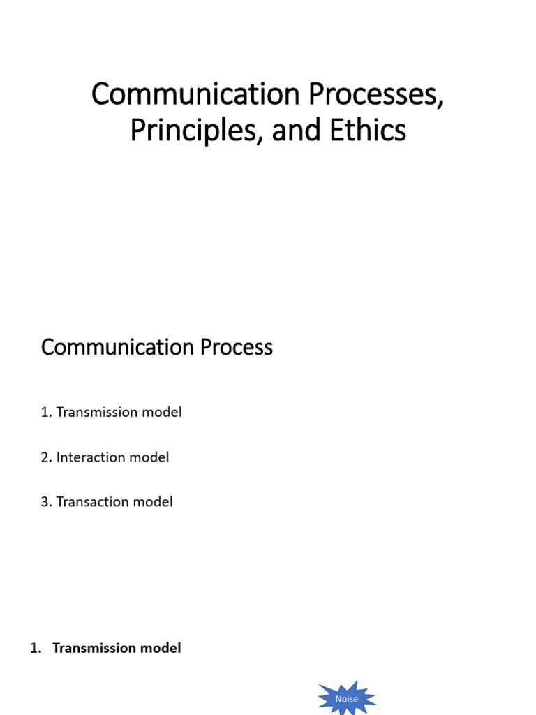 Topic-1-Communication-Process | PDF