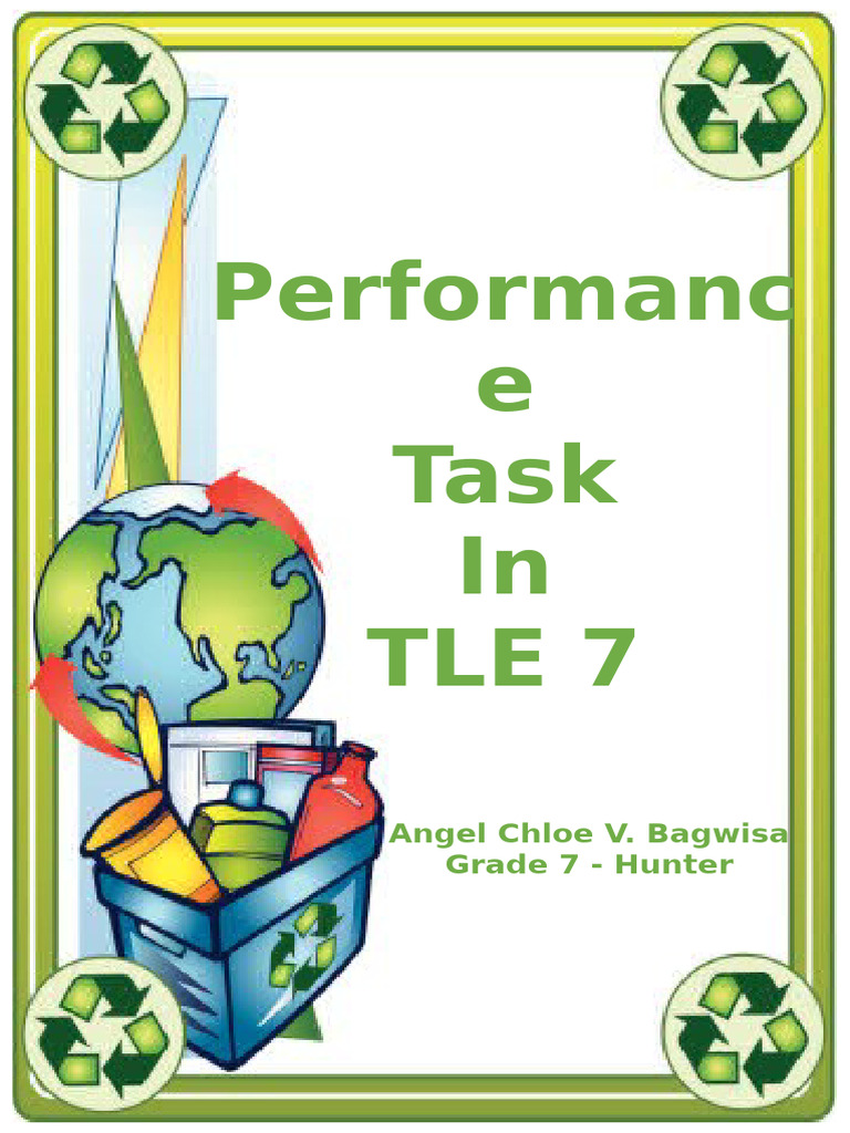 PETA in TLE - Angel Chloe V. Bagwisa | PDF