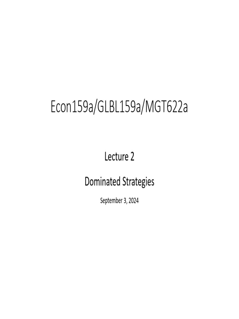 Lecture 2 Slides to Upload | PDF Lecture 2 Slides to Upload | PDF