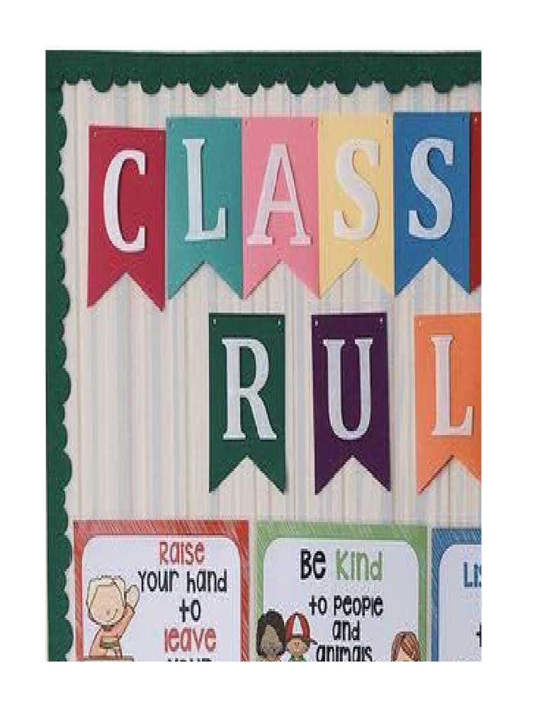 CLASSROOM RULES | PDF