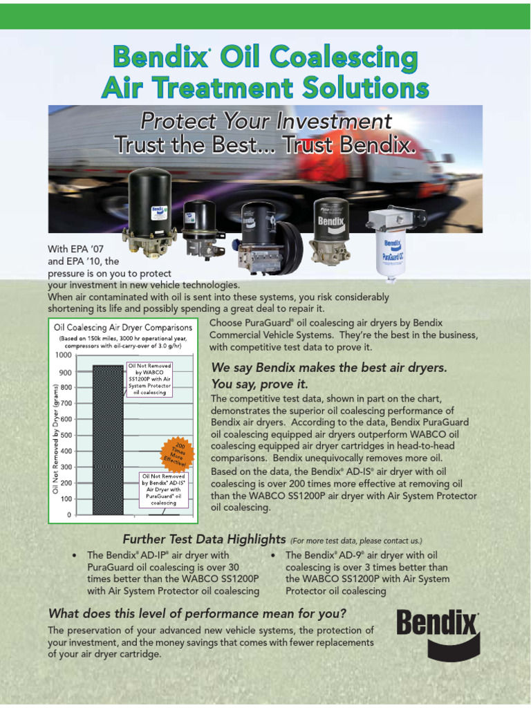 Catalogo de Bendix Air Dryer | PDF