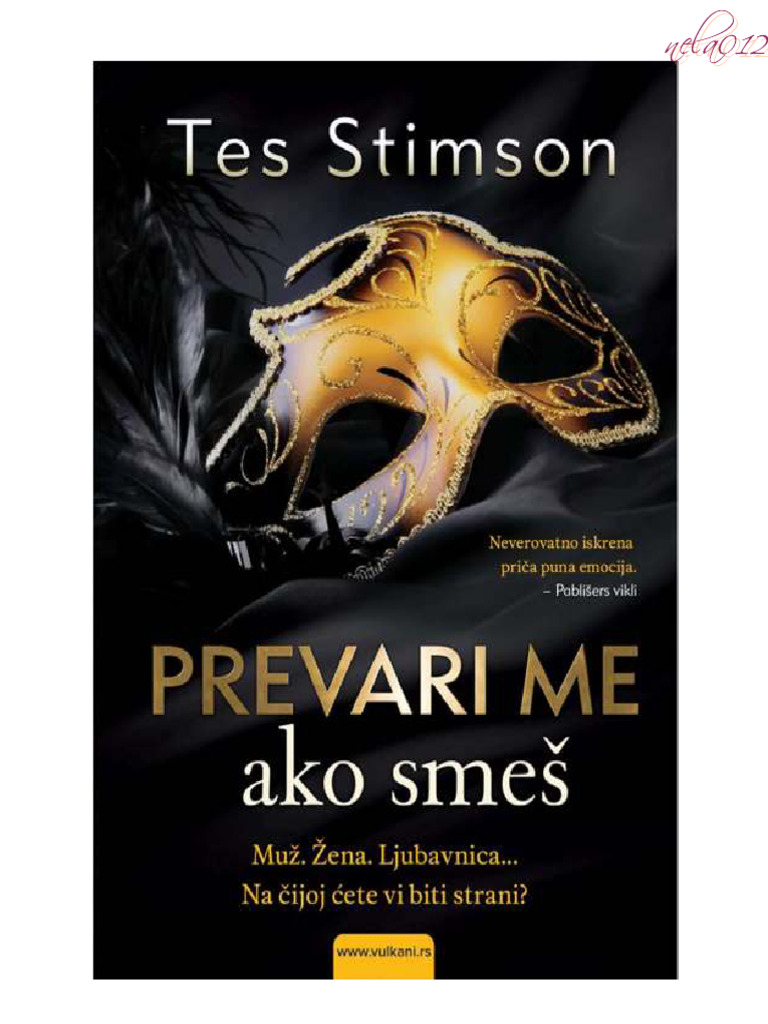 Tes Stimson - Prevari Me Ako Smeš | PDF