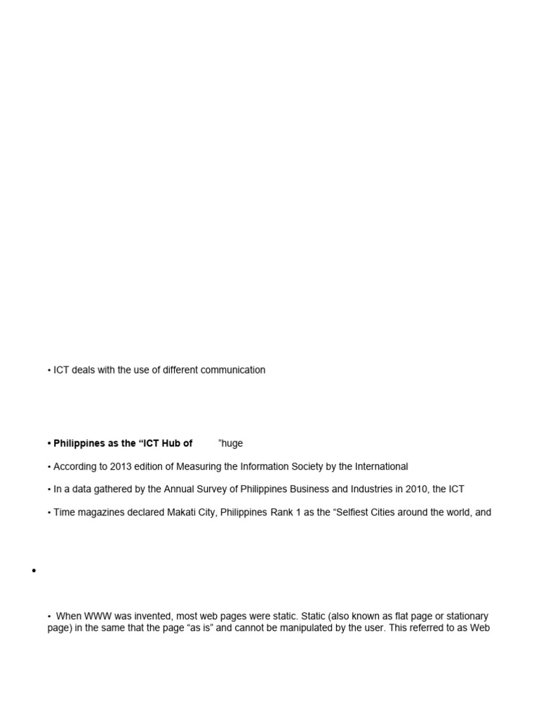 Empowerment-Technology-Lessons 1 Reviewer Material | PDF | World Wide ...