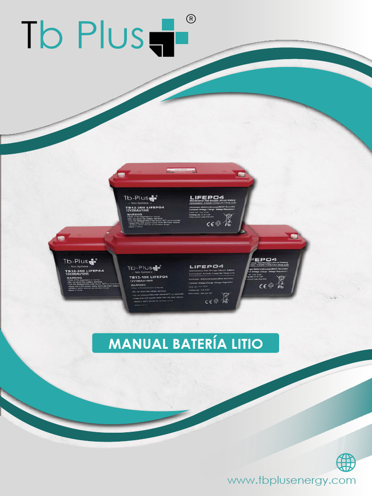 Manual Bateria Litio Pdf