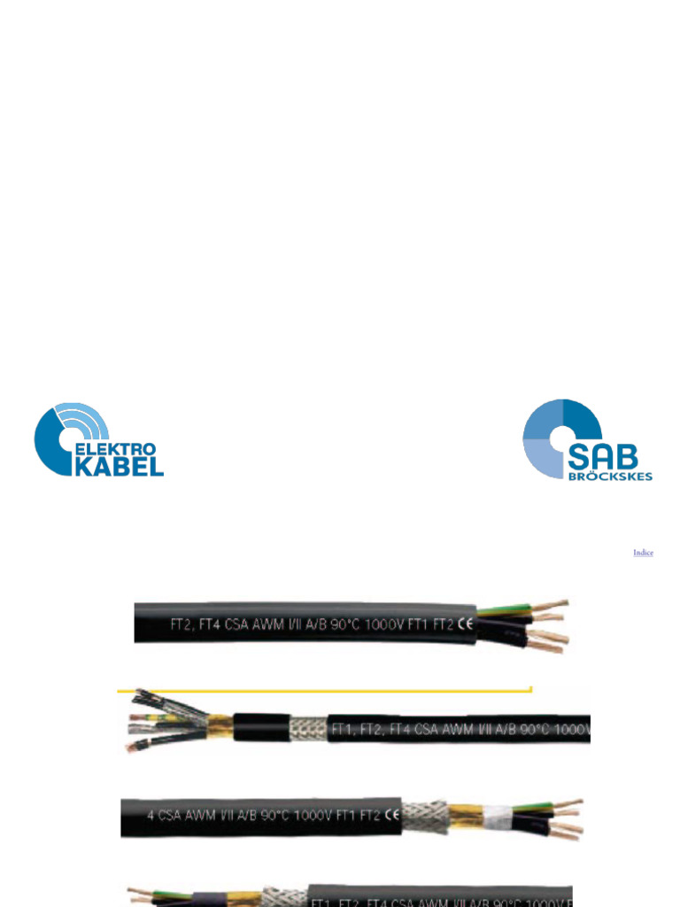 Guia de Seleccion de Cable VFD | PDF | Conductor electrico | Informática