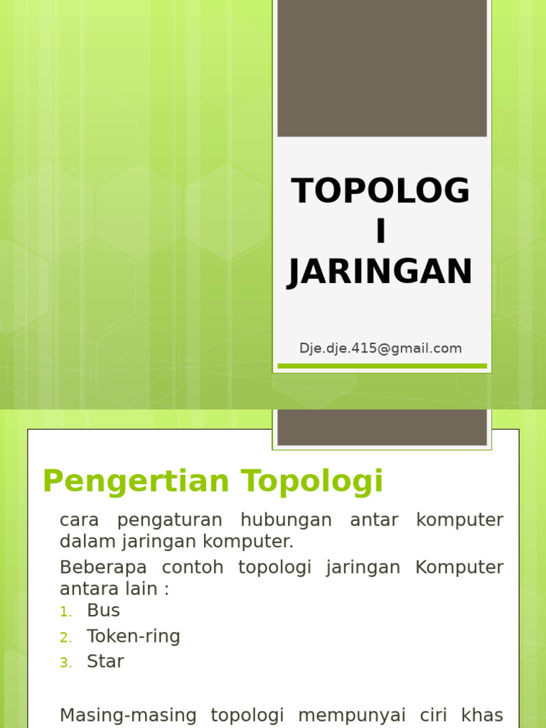 Topologi Jaringan dan IP Addressing | PDF