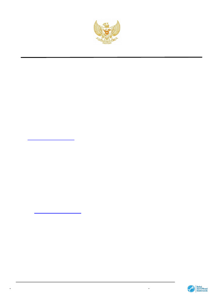 Pengumuman Hasil Seleksi Administrasi TTE - Sign | PDF