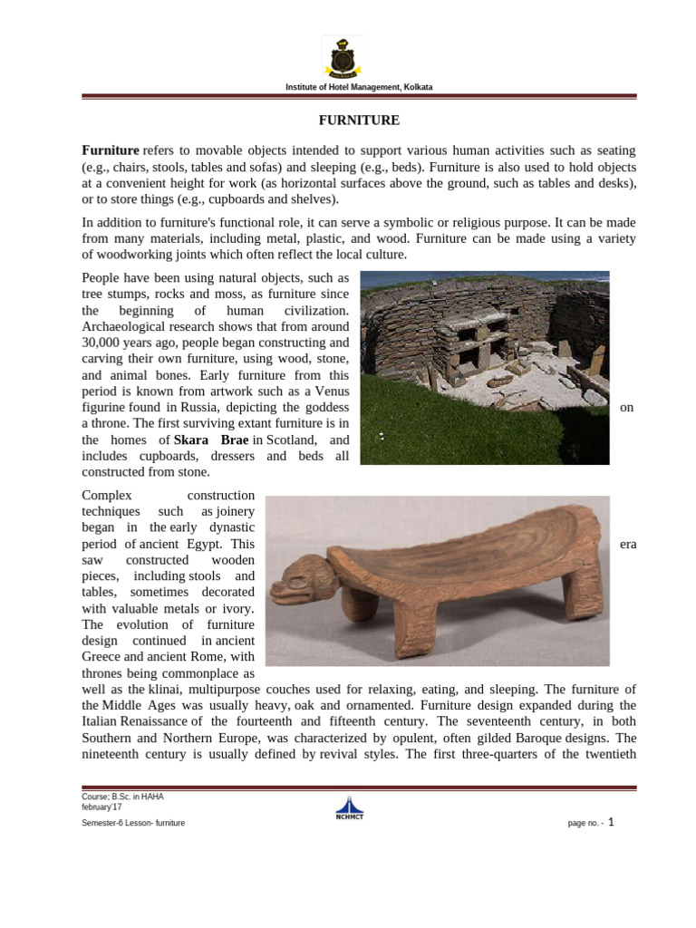 Furniture | PDF