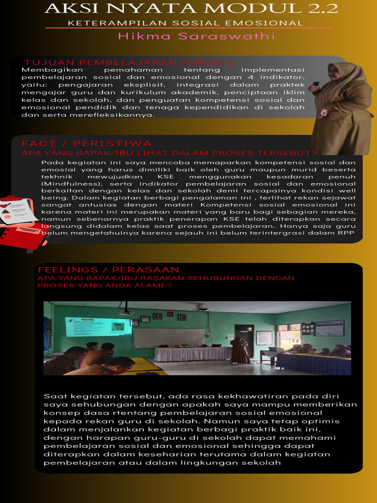 AKSI NYATA MODUL 2.2 - Hikma Saraswathi | PDF