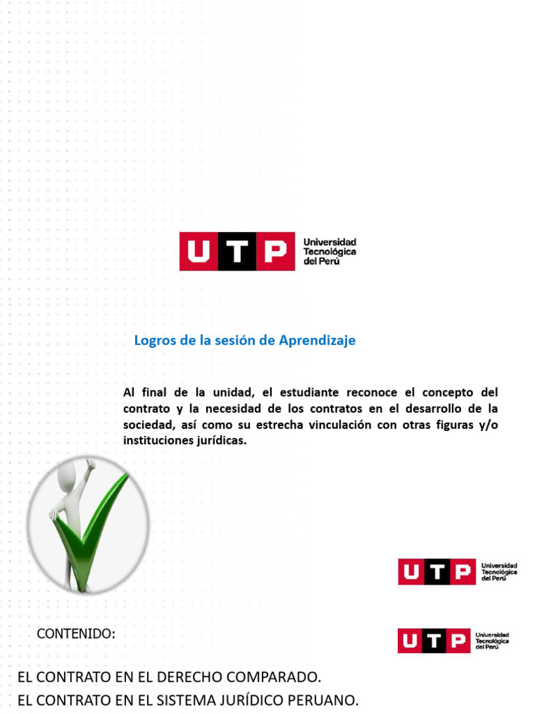 Contratos UTP Semana 4 | PDF