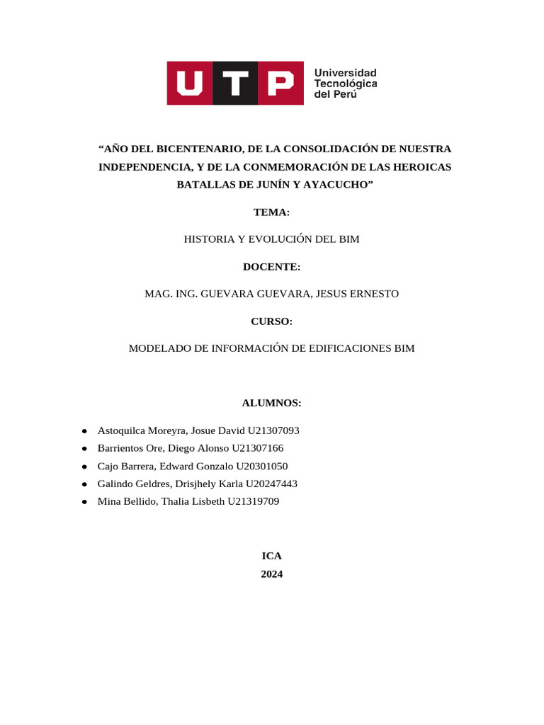 Modelado de Información de Edificaciones Bim-1 | PDF