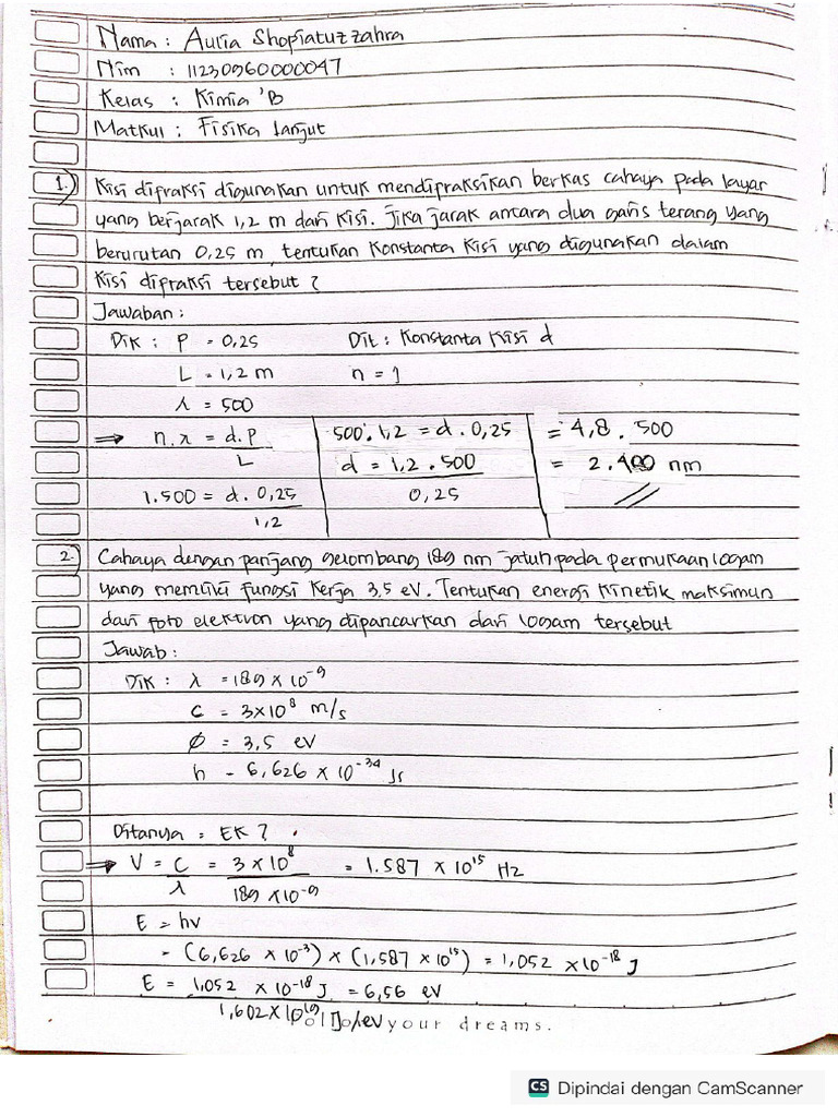 47 - Aulia Shopiatuzzahra - UAS FISLAN | PDF