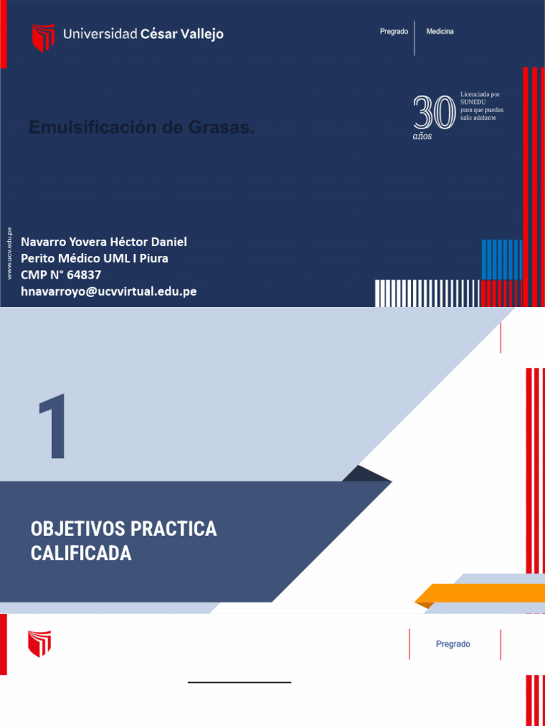 Sesión 04. Emulsificación de Grasas. | PDF