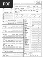 D&D 5E Monster Stat Block Template | PDF