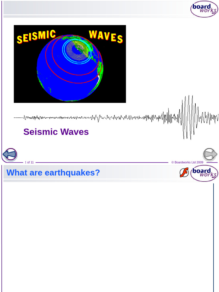 Lesson No. 2 Seismic Waves | PDF