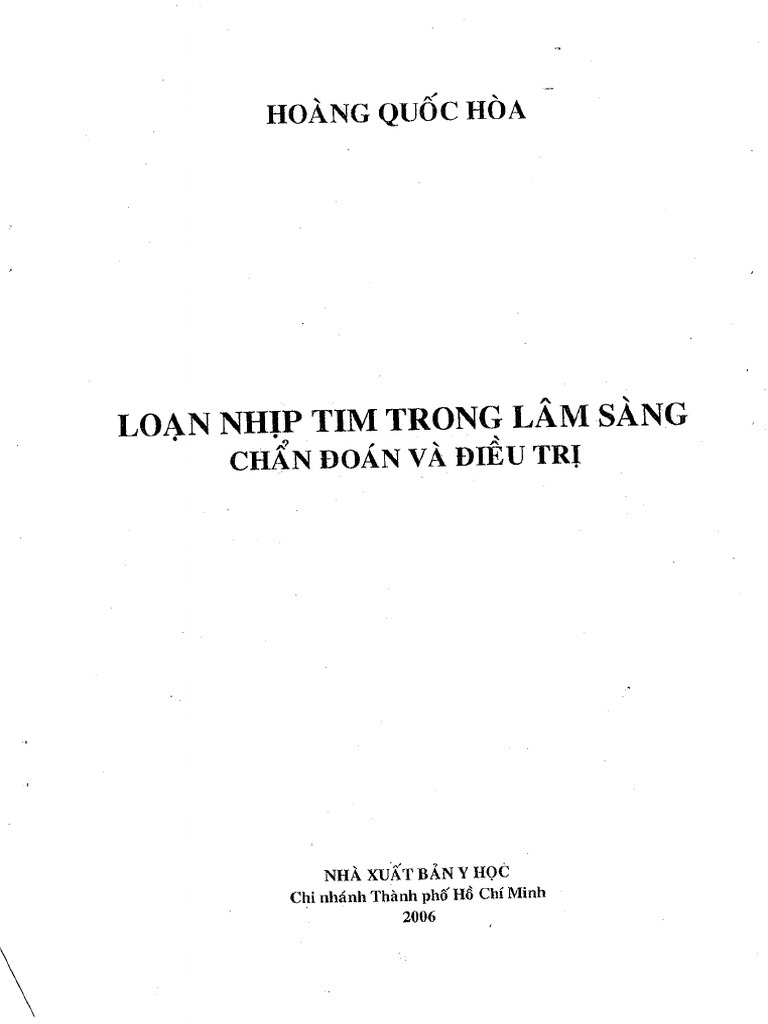 [YhocData.com] Loan Nhip Trong Lam Sang Chan Doan Dieu Tri | PDF