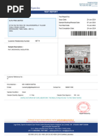 Cable Tray Test Report | PDF | Building Engineering | Building Materials