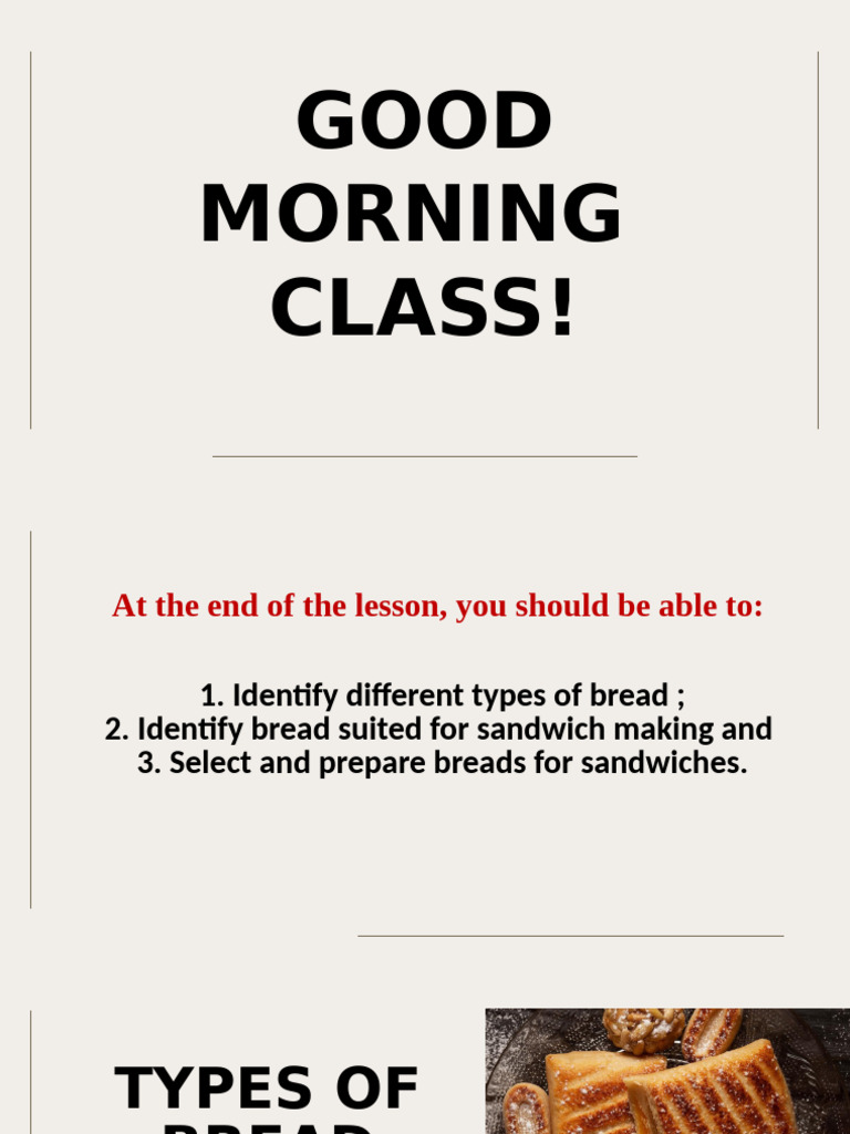 Types of Bread | PDF