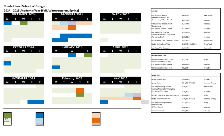 2024 25 Academic Calendar Basic Dates | PDF