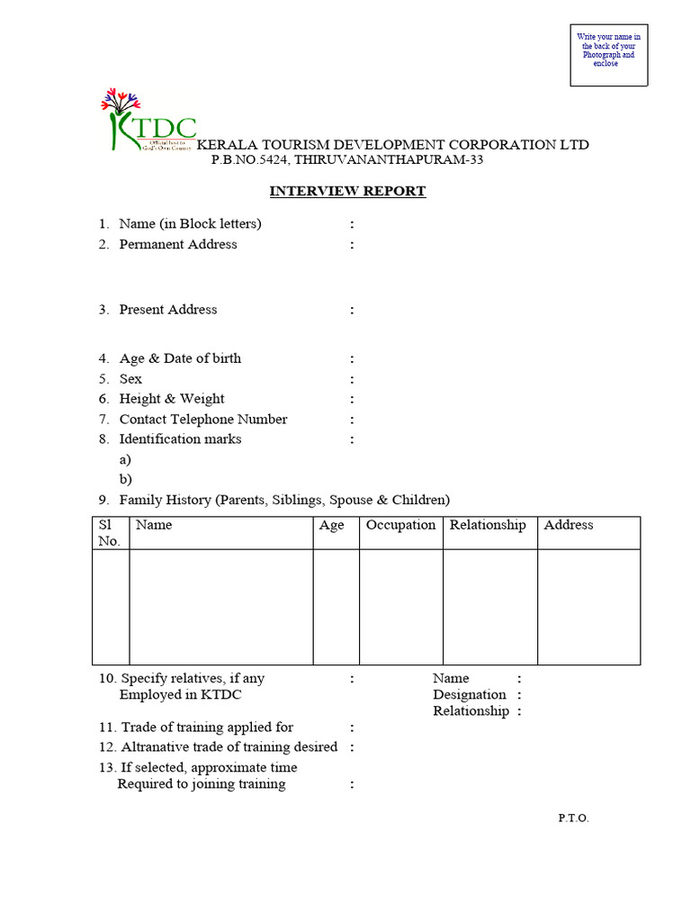 Interview report (1) | PDF