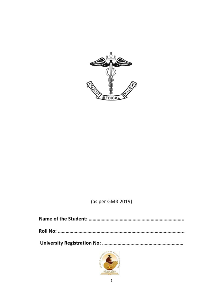 Surgery Logbook New | PDF