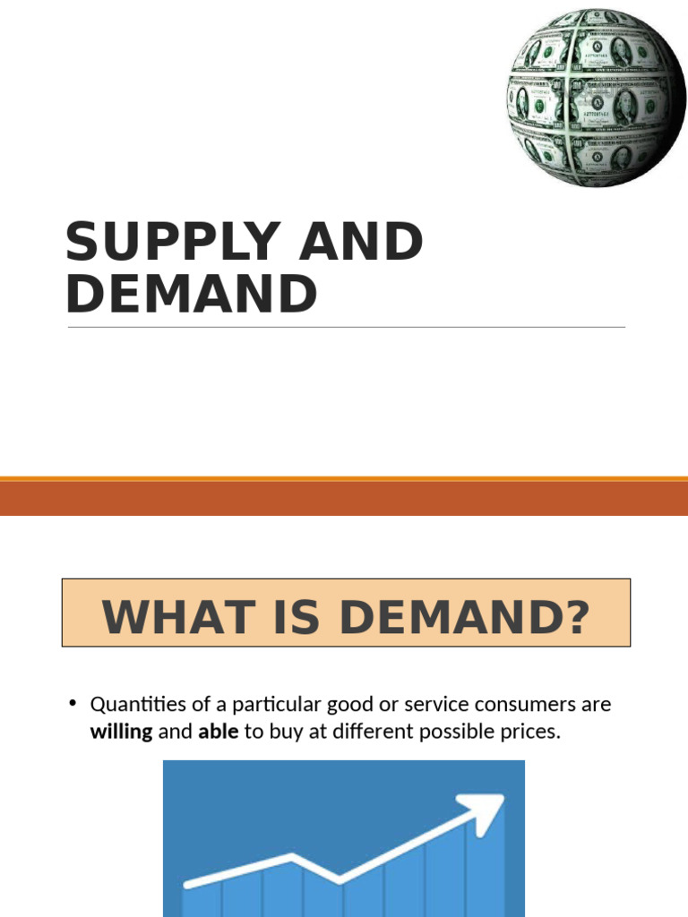 Supply and Demand | PDF