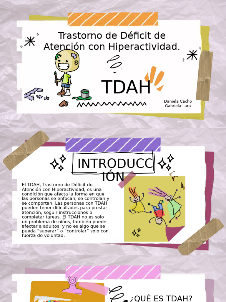 Proyecto Tdah | PDF