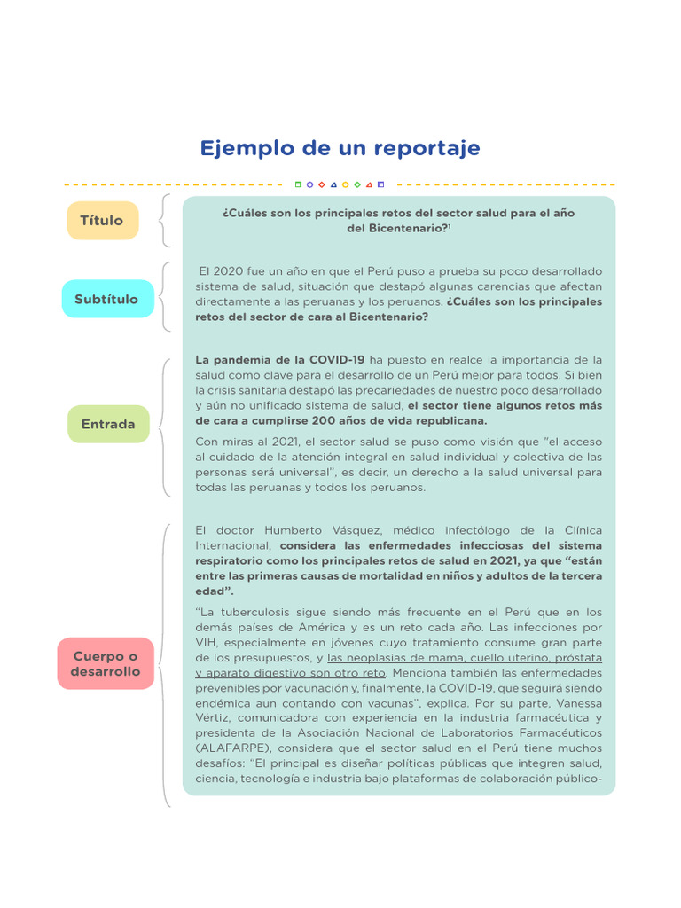 FICHA REPORTAJE | PDF