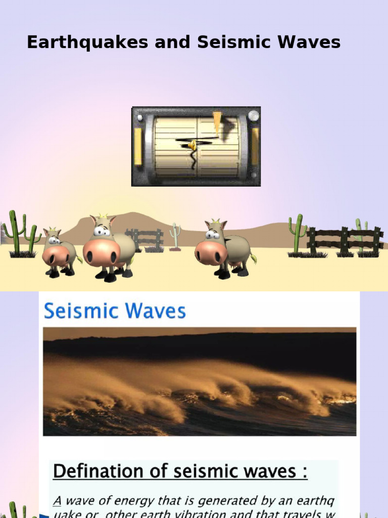 Earthquakes and Seismic Waves | PDF
