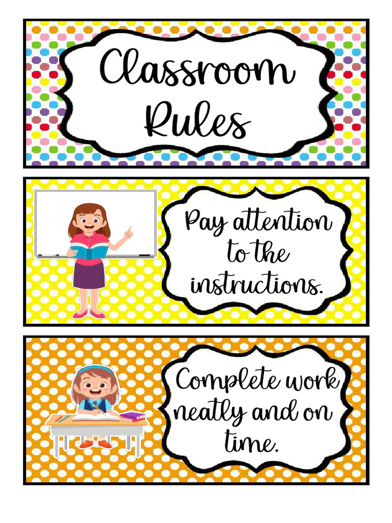 School Rules | PDF