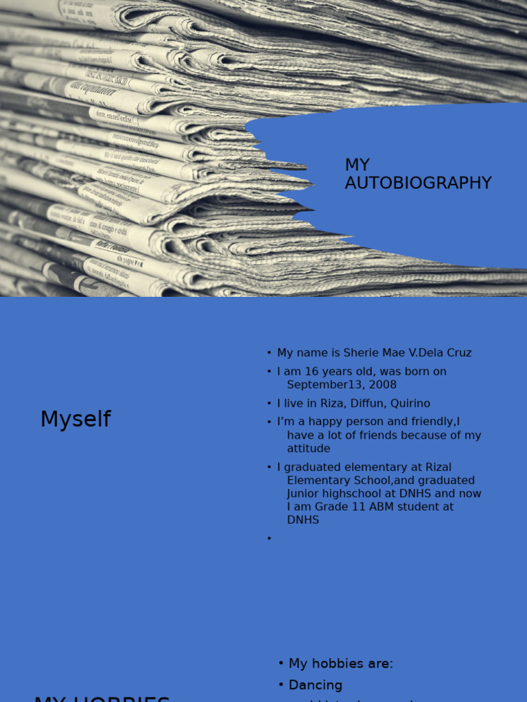 MY Autobiography | PDF