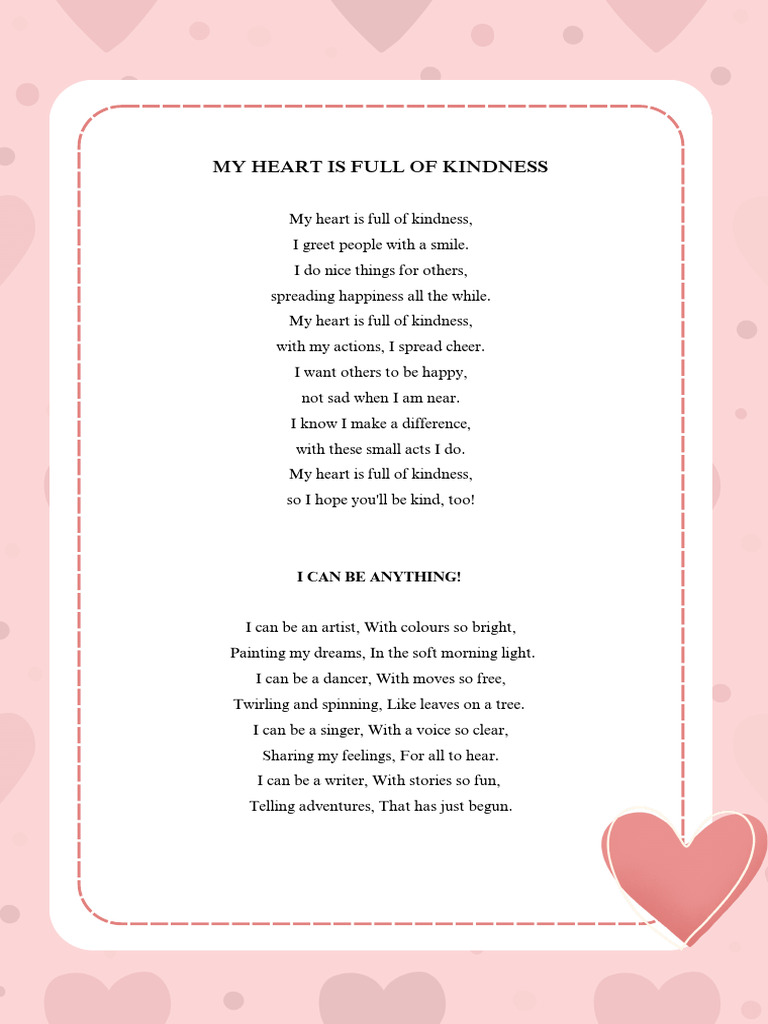 Poem Recitation For SLC | PDF